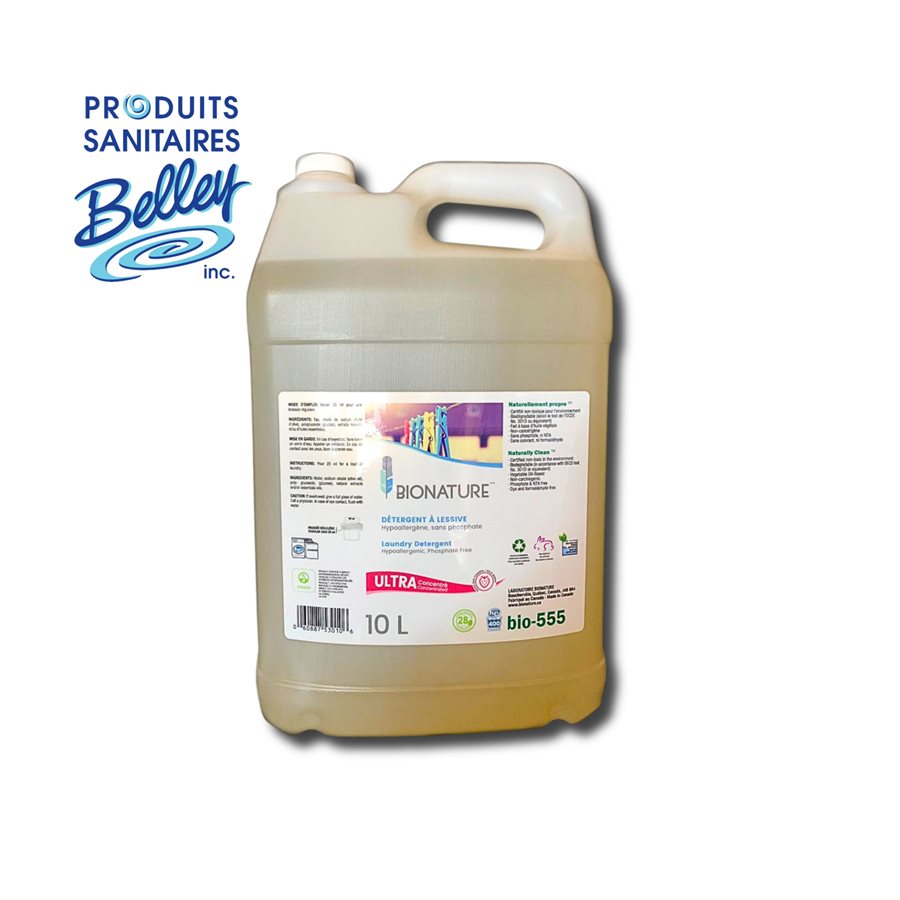 DETERGENT LESSIVE BIONATURE 10 L #BIO-555